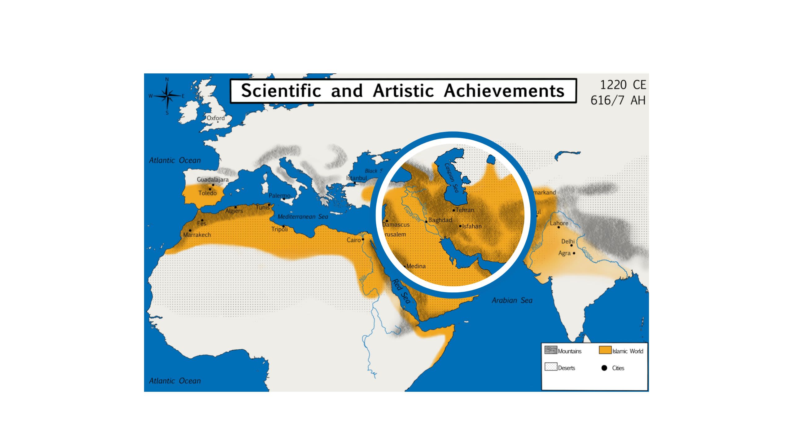 Science in the Islamic World Maps